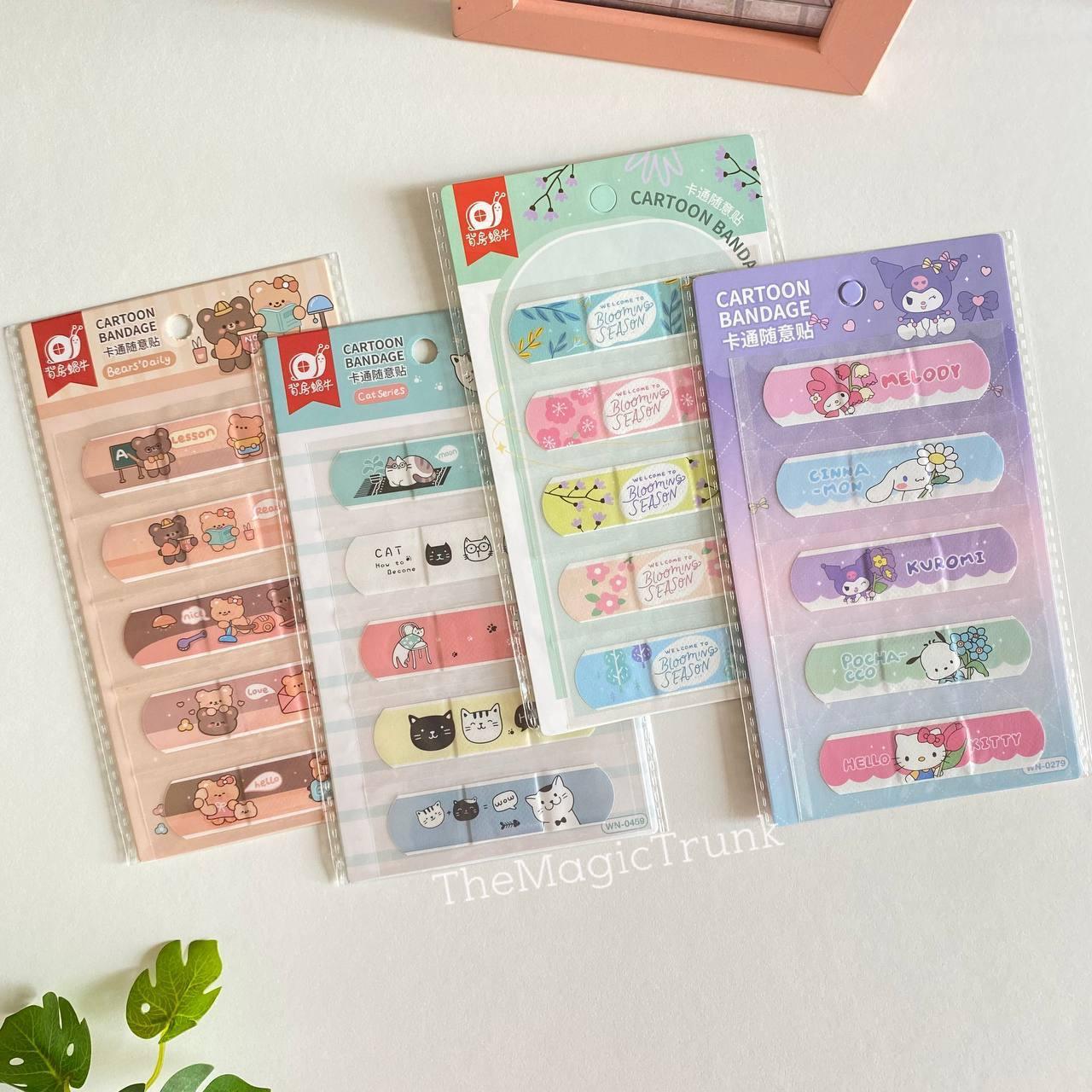 Kawaii Fun Band-Aids ( 1 sheet ) – The Magic Trunk
