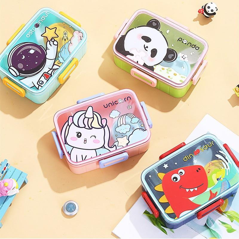 Character Lunch Box With Spoon & Container ( 1pc ) – The Magic Trunk