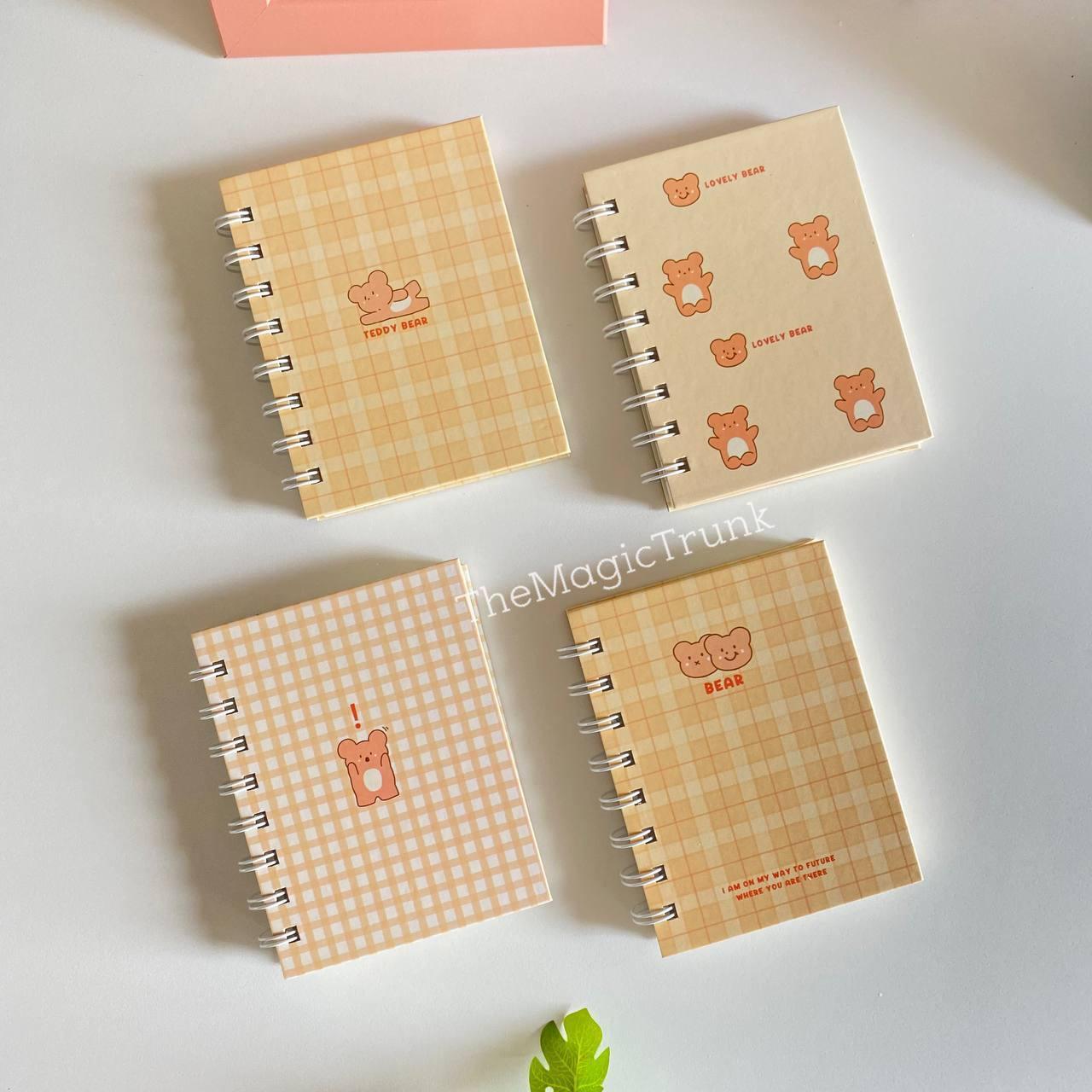 Bear Spiral Diary ( 1pc ) – The Magic Trunk