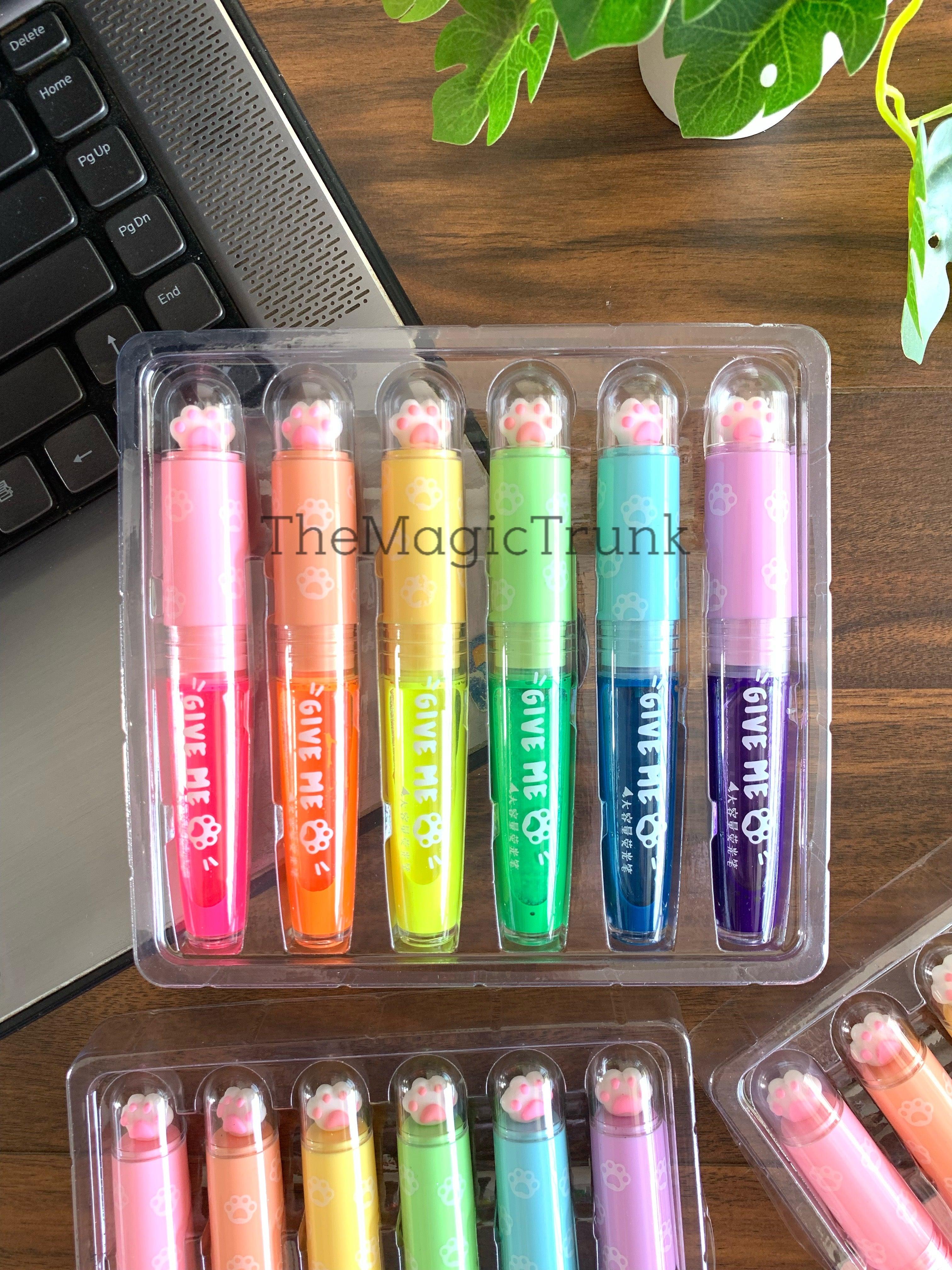 Paw Liquid Highlighter Set ( 6pcs ) – The Magic Trunk