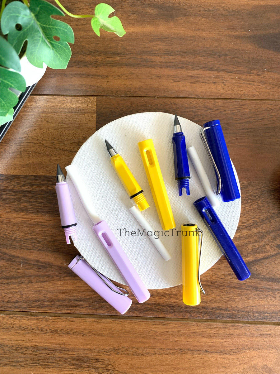 No Sharpen Pencil With Eraser ( 2pcs ) – The Magic Trunk