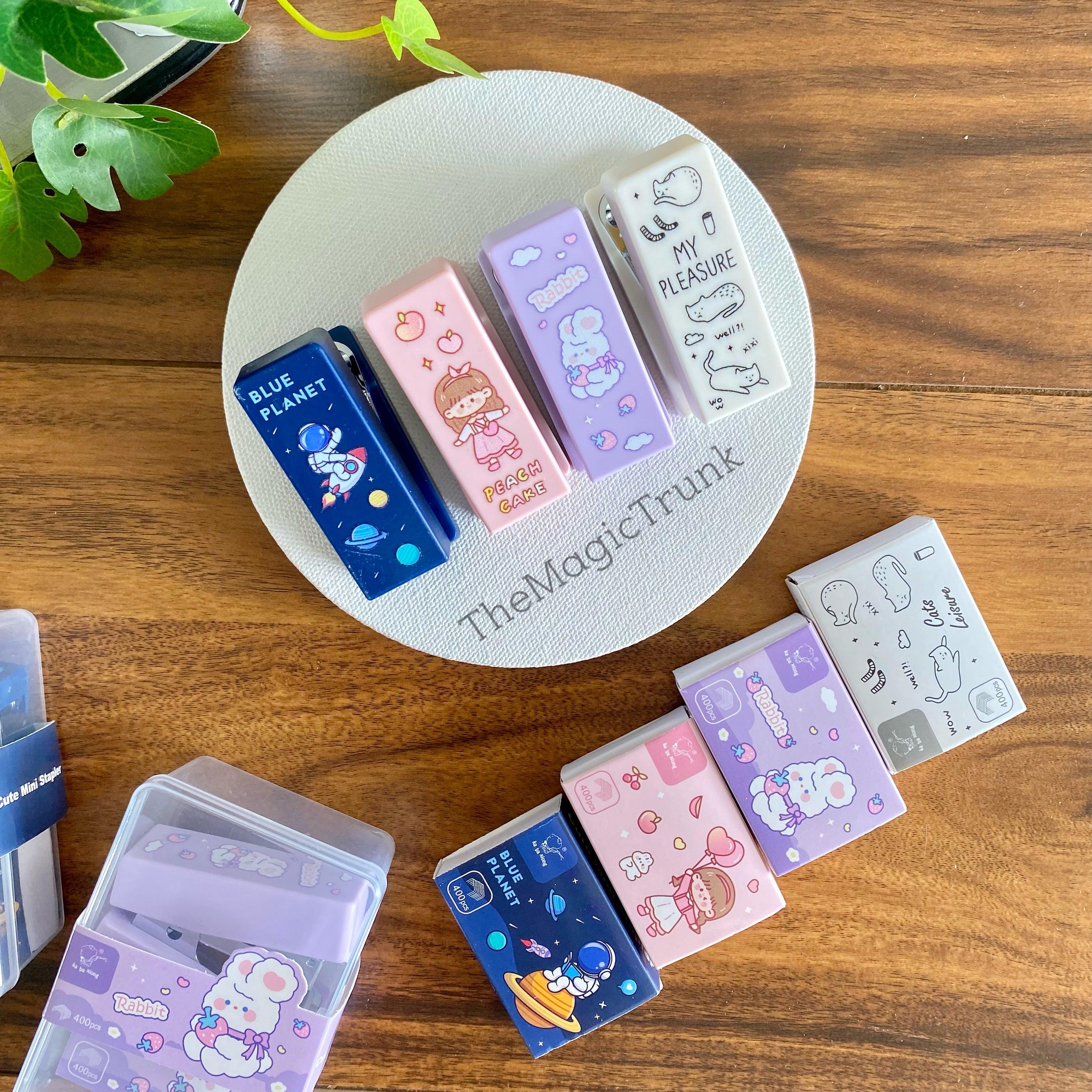 Mini Stapler Set With Pins ( 1pc ) – The Magic Trunk