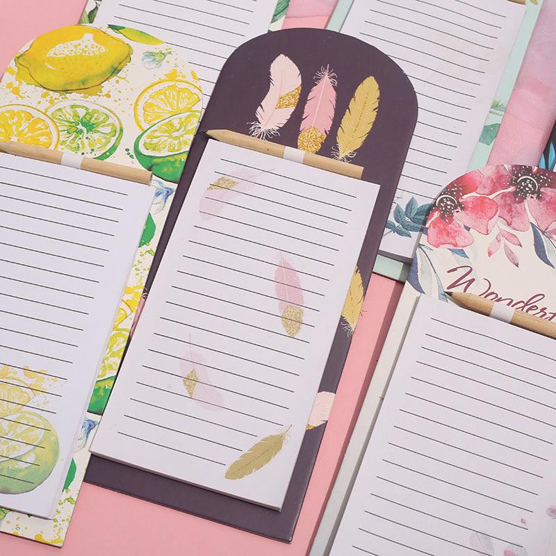 Fridge Magnetic Notepad With Pencil ( 1pc ) – The Magic Trunk