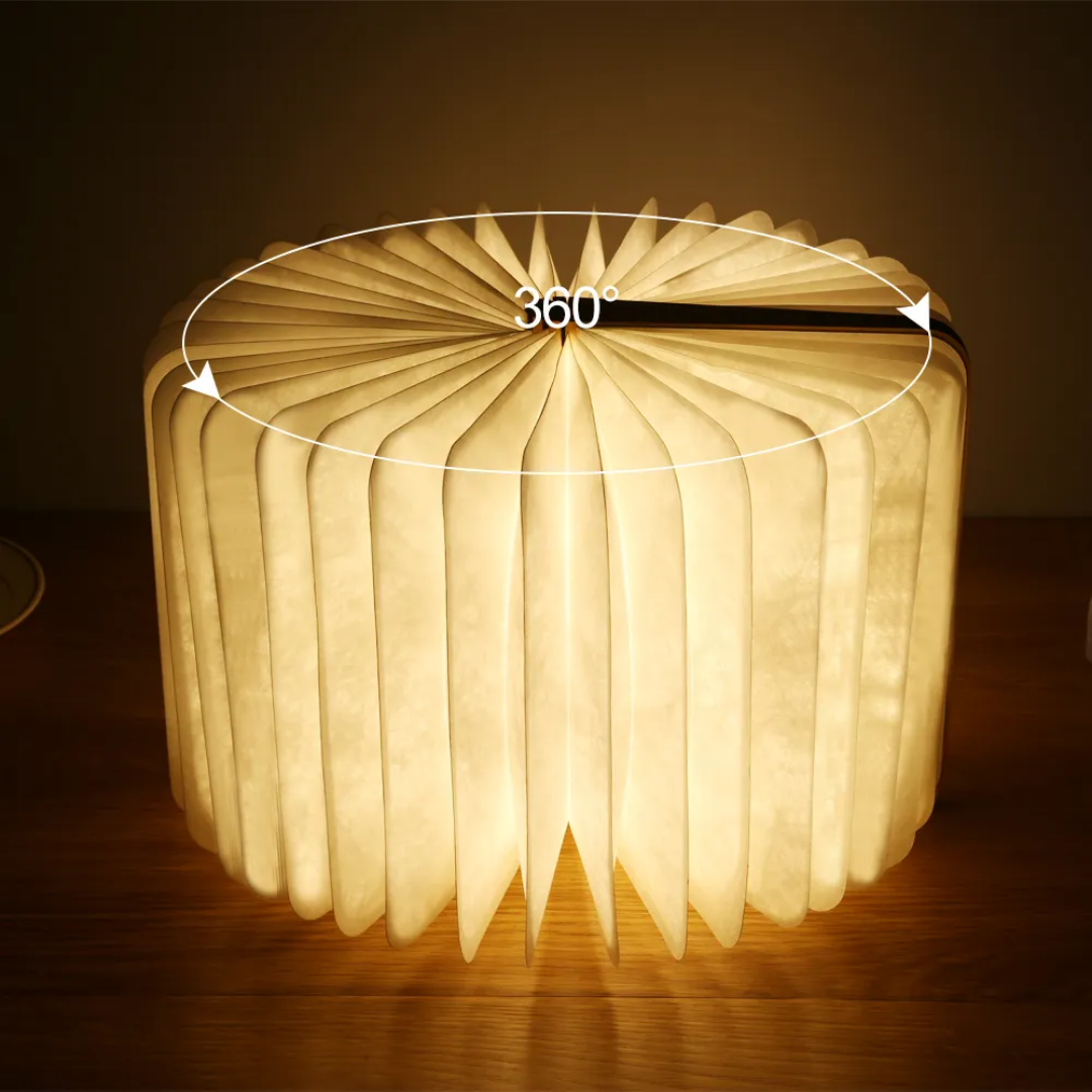 Foldable Book Lamp Rechargable ( 1pc ) – The Magic Trunk