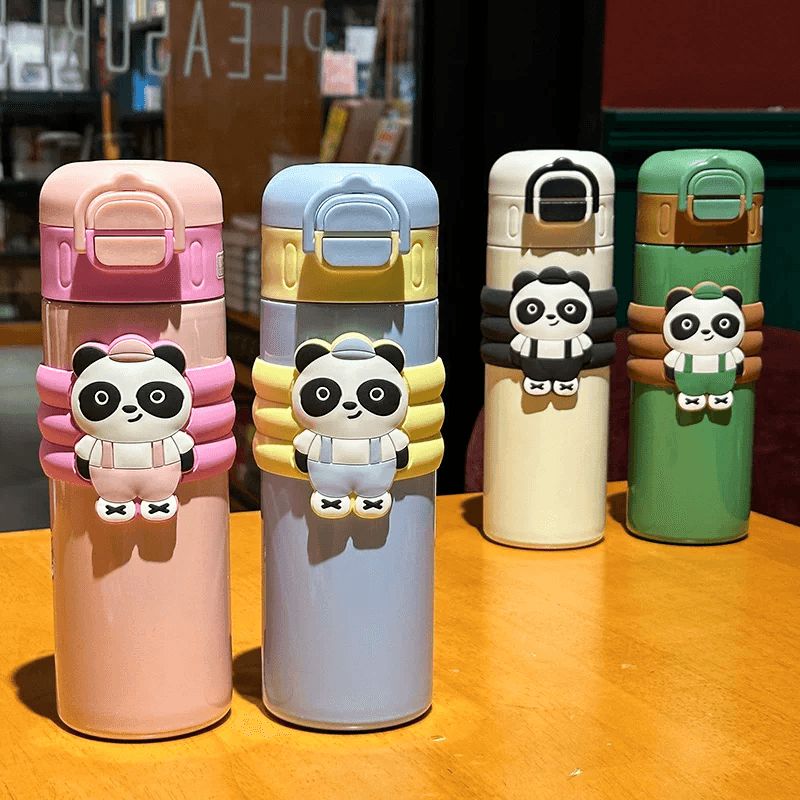 Panda Dual Sipper Steel Doubled Walled Insulated Bottle ( 1pc ) – The ...