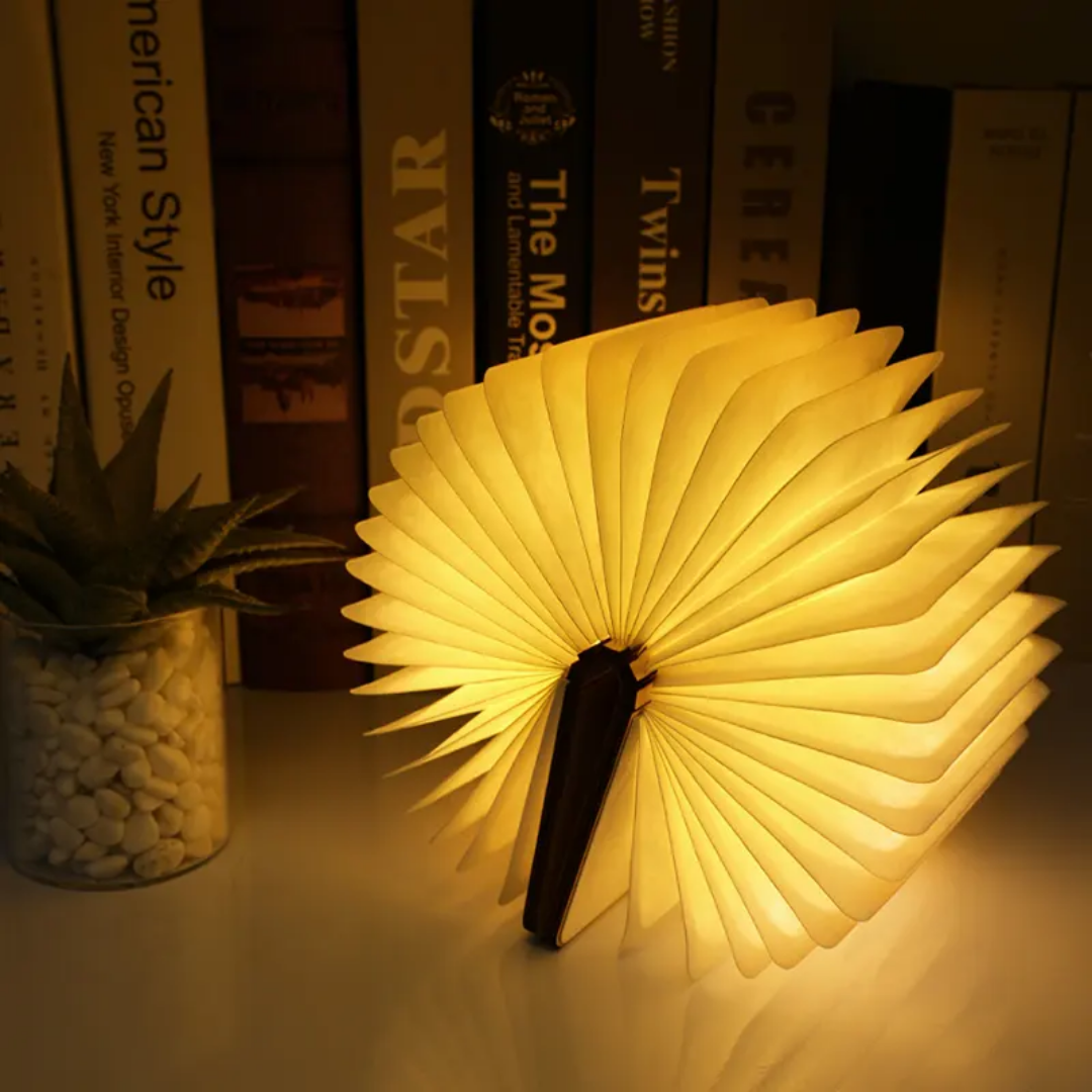 Foldable Book Lamp Rechargable ( 1pc ) – The Magic Trunk