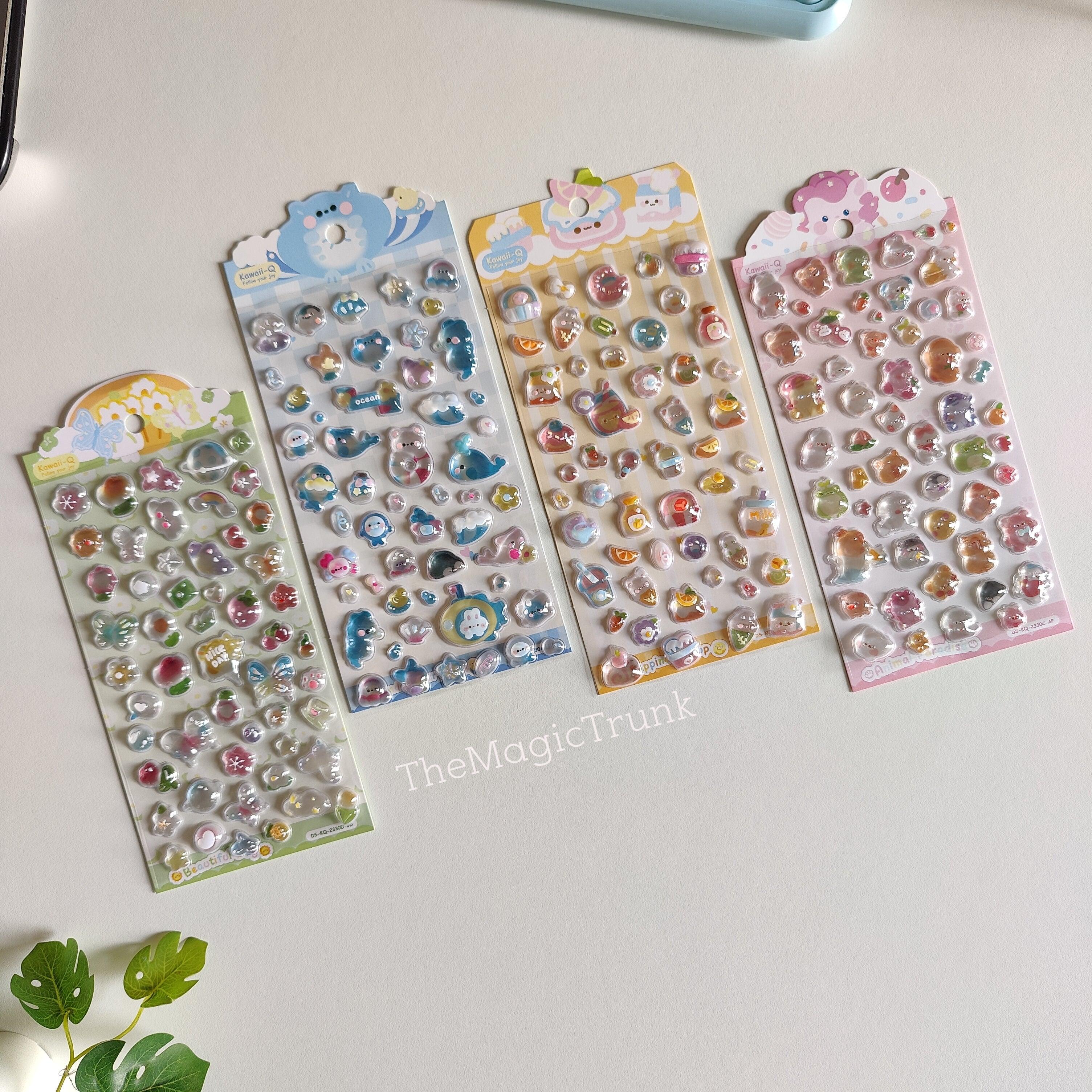 3D Fun Decorative Stickers ( 2 Sheets ) – The Magic Trunk
