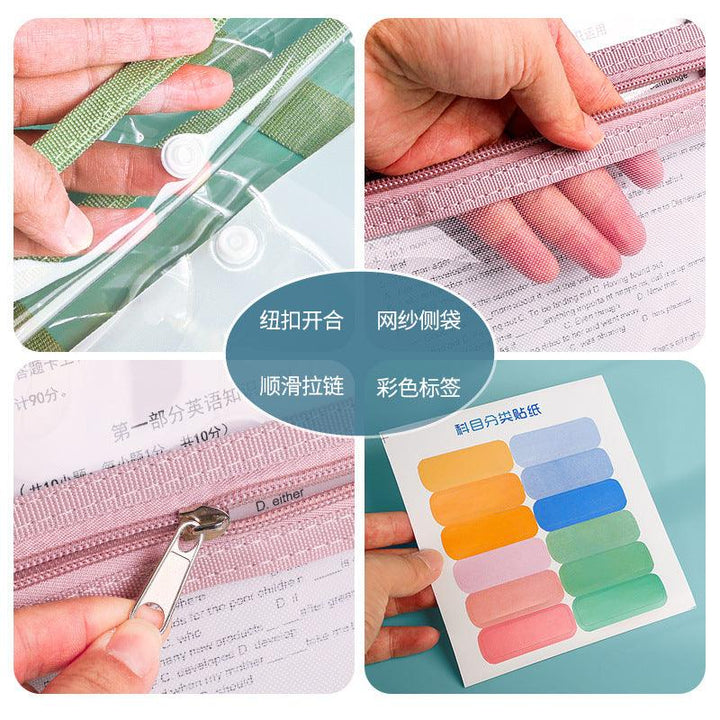 Aesthetic File Folder / Document Folder With Handle & Push Lock A4 ( 1 ...
