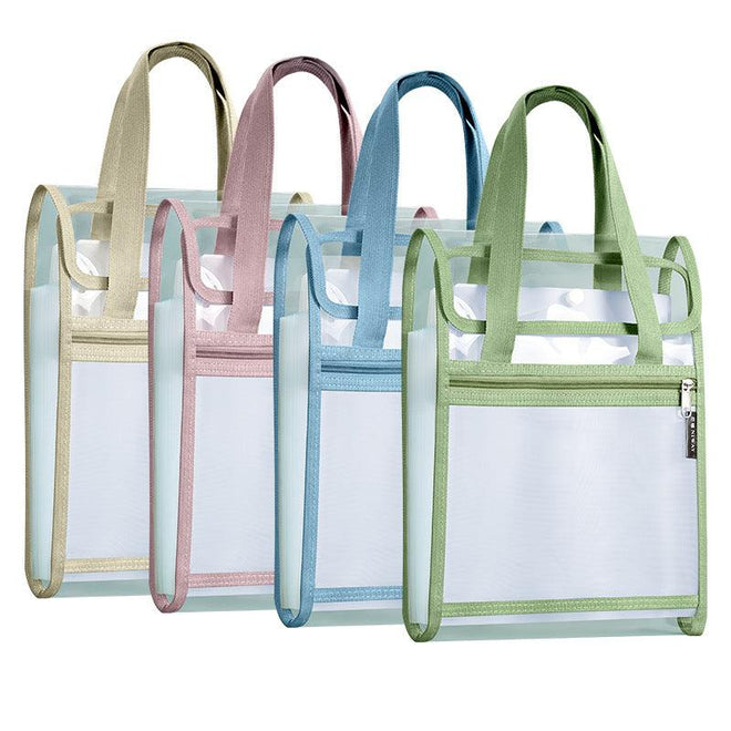 Aesthetic File Folder / Document Folder With Handle & Push Lock A4 ( 1 ...