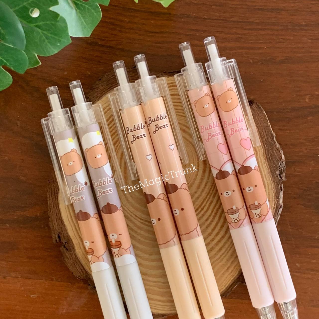 Bubble Bear Gel Pen ( 3 pc ) – The Magic Trunk